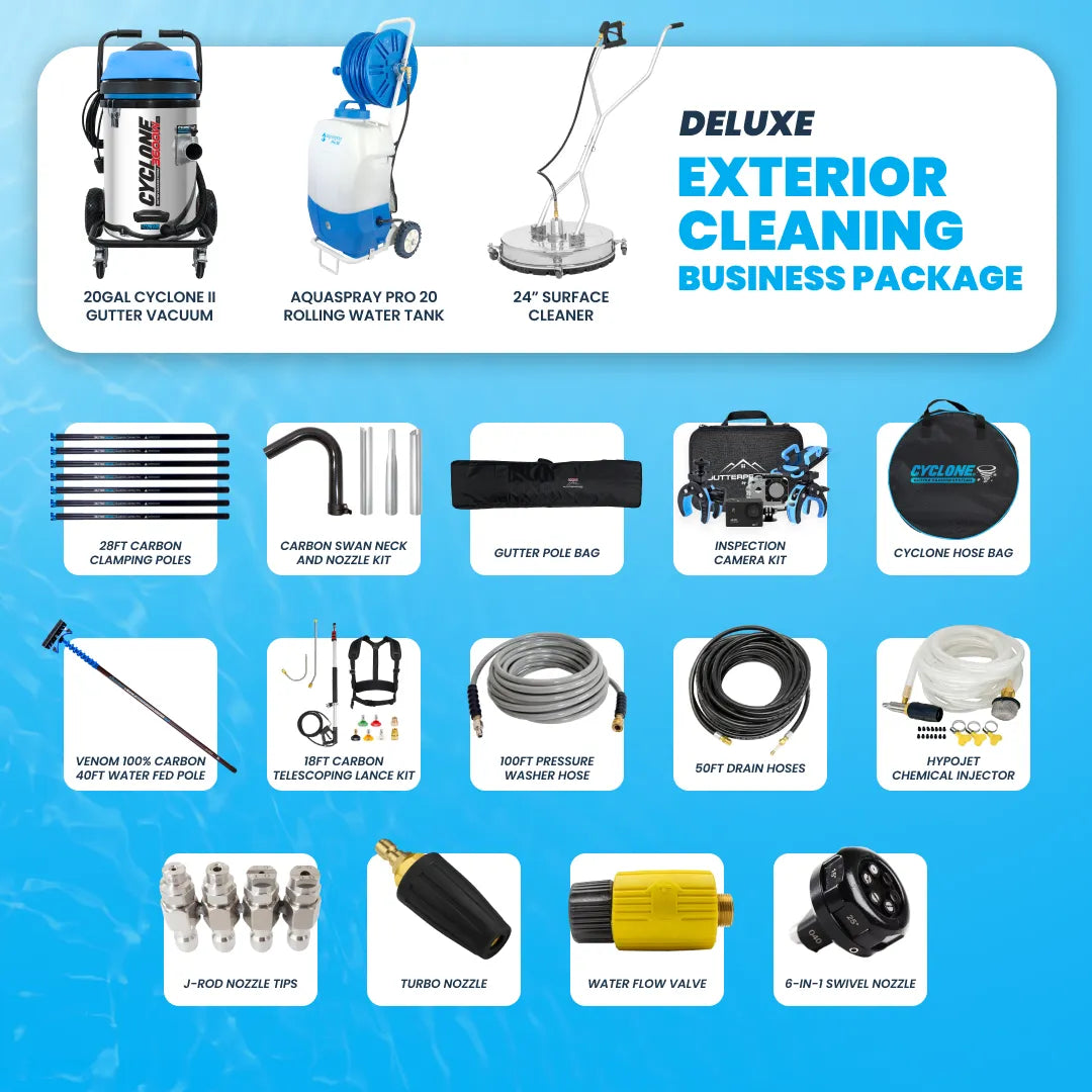 Advanced Soft Washing, Pressure Washing, and Roof Cleaning Package ...
