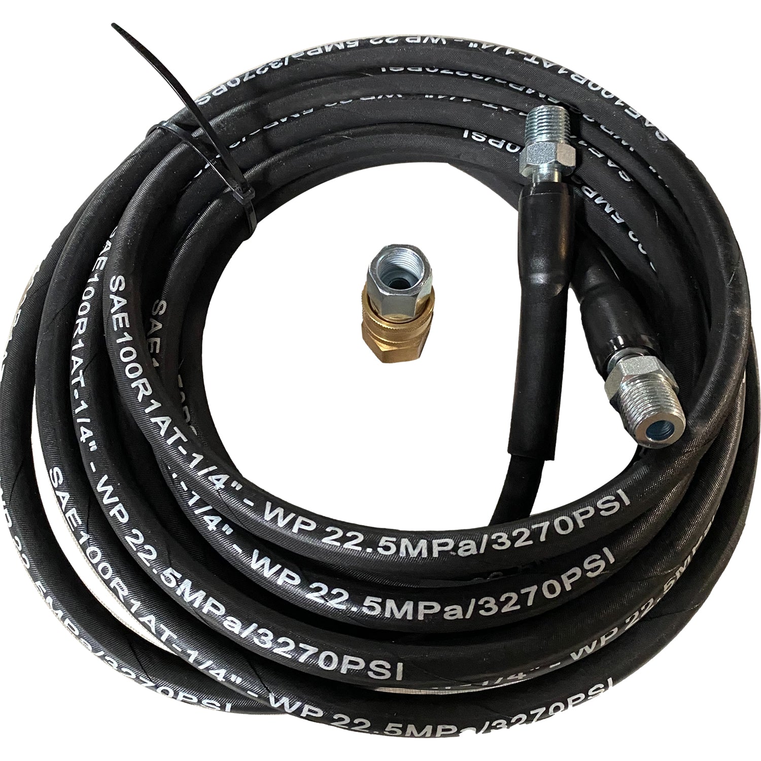 100 Feet 3000 PSI High Pressure Hose with 1/4 inch Male and Female Qui – EquipMaxx