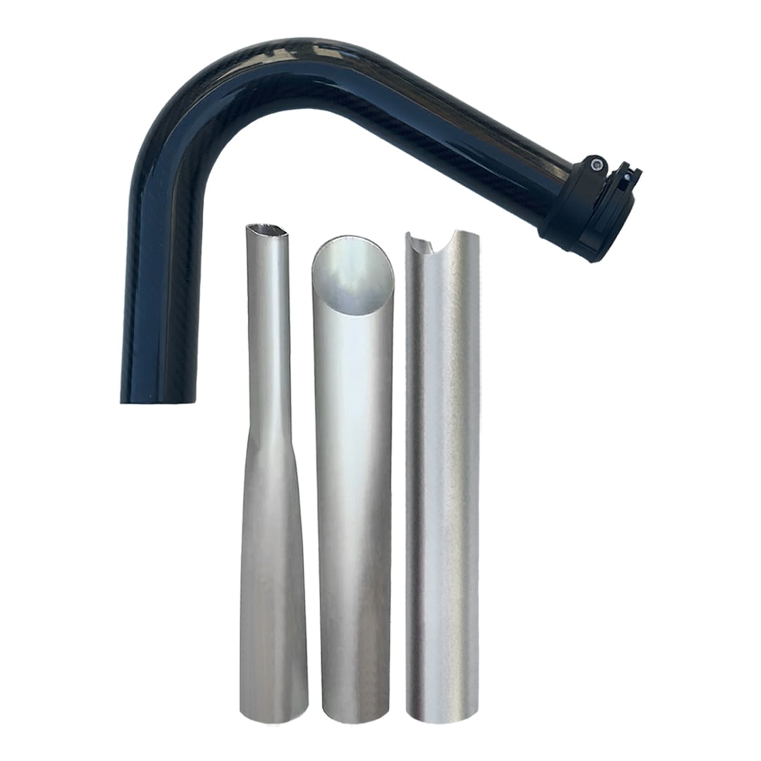 Gutter Vacuum Carbon Clamping Swan Neck and Nozzle Kit – EquipMaxx